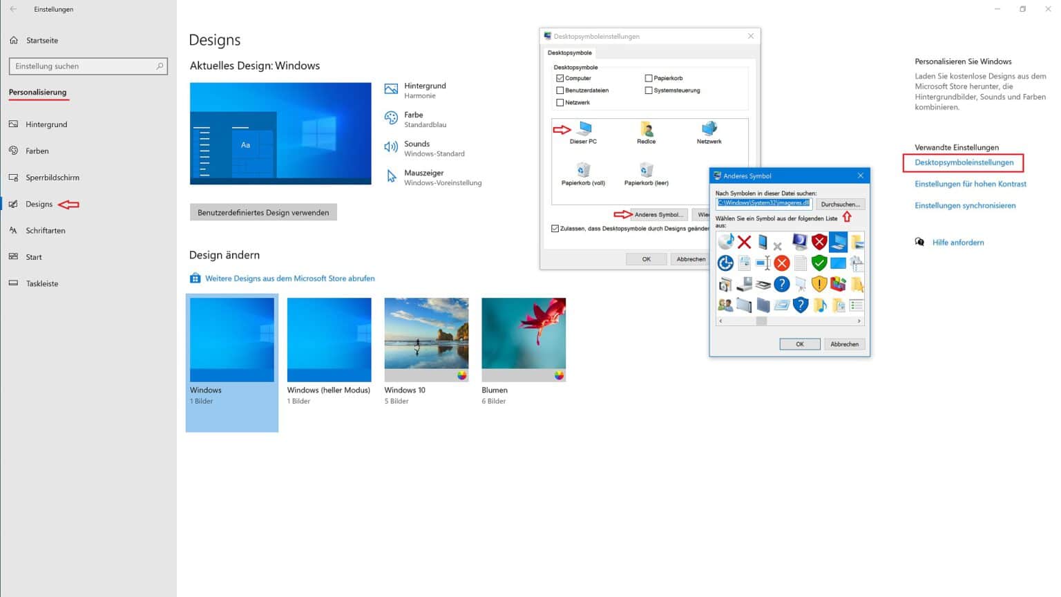Windows 10 - Eigene Symbole für (Ordner,Dateien,System) | ittweak